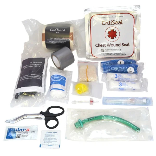 Individual First Aid Kit (IFAK) Advanced contents – Refill - Bug Out Sa